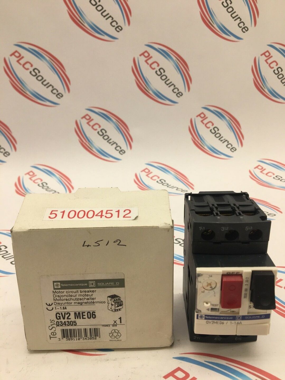 Telemecanique GV2 ME06