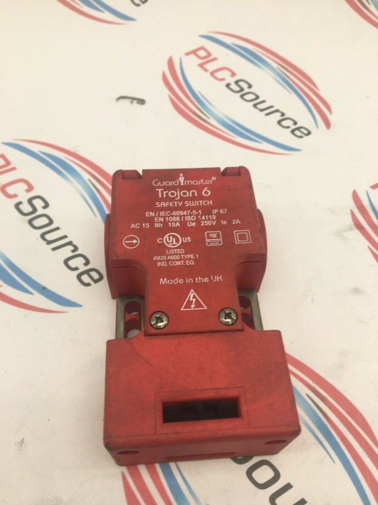 ALLEN BRADLEY GUARD MASTER TROJAN 6 SAFETY SWITCH