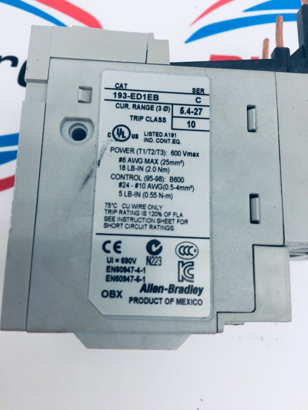 ALLEN BRADLEY 193-ED1EB