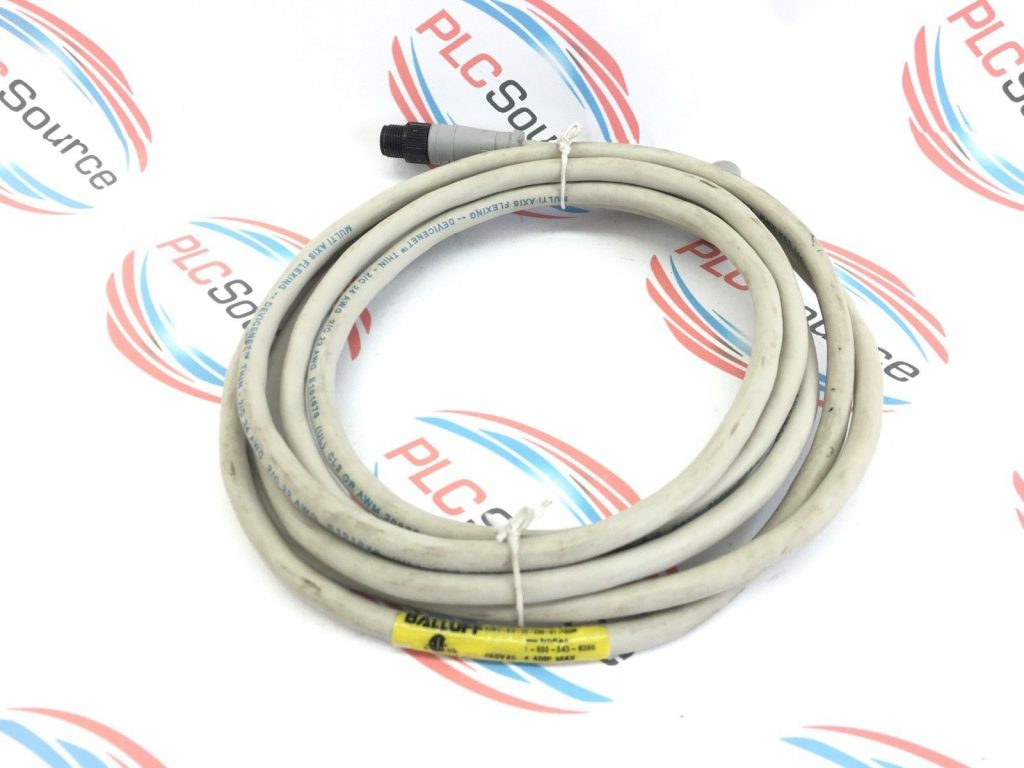BALLUFF BDN C-D12-BC-EDD-01-030M 5-PIN IP67 GREY CONNECTOR CABLE
