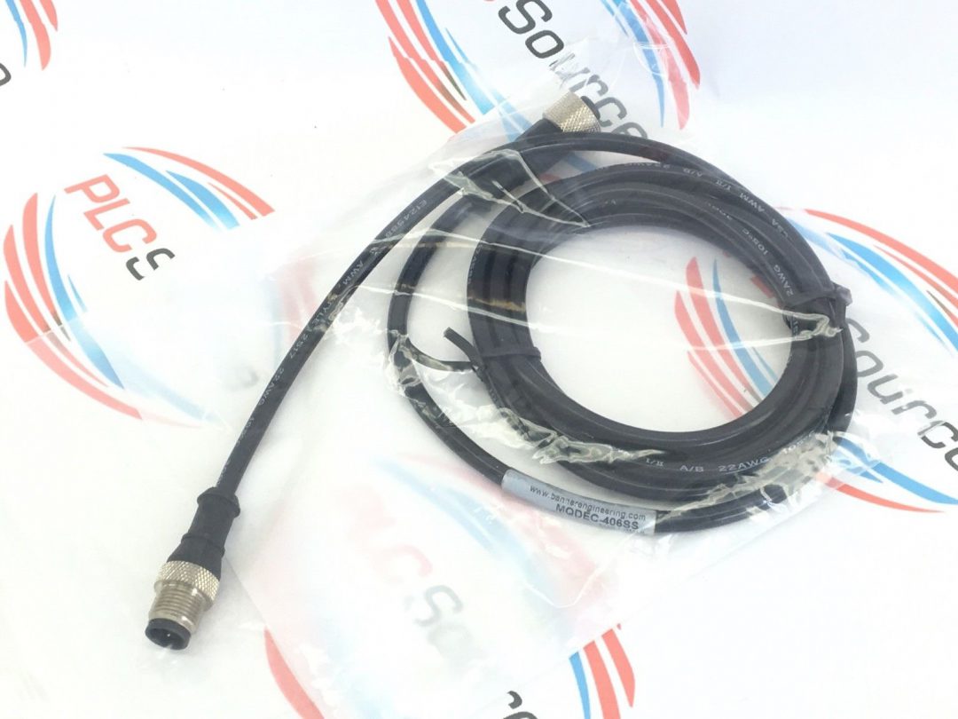 BANNER ENGINEERING MQDEC-406SS EURO-STYLE QUICK DISCONNECT CABLE 4-PIN ...