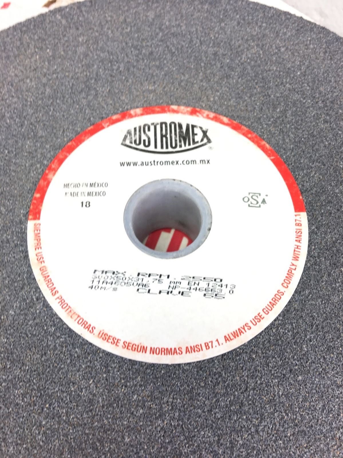 AUSTROMEX CLAVE 65 12 X 2 X 1 1 4 GRINDING WHEEL B282