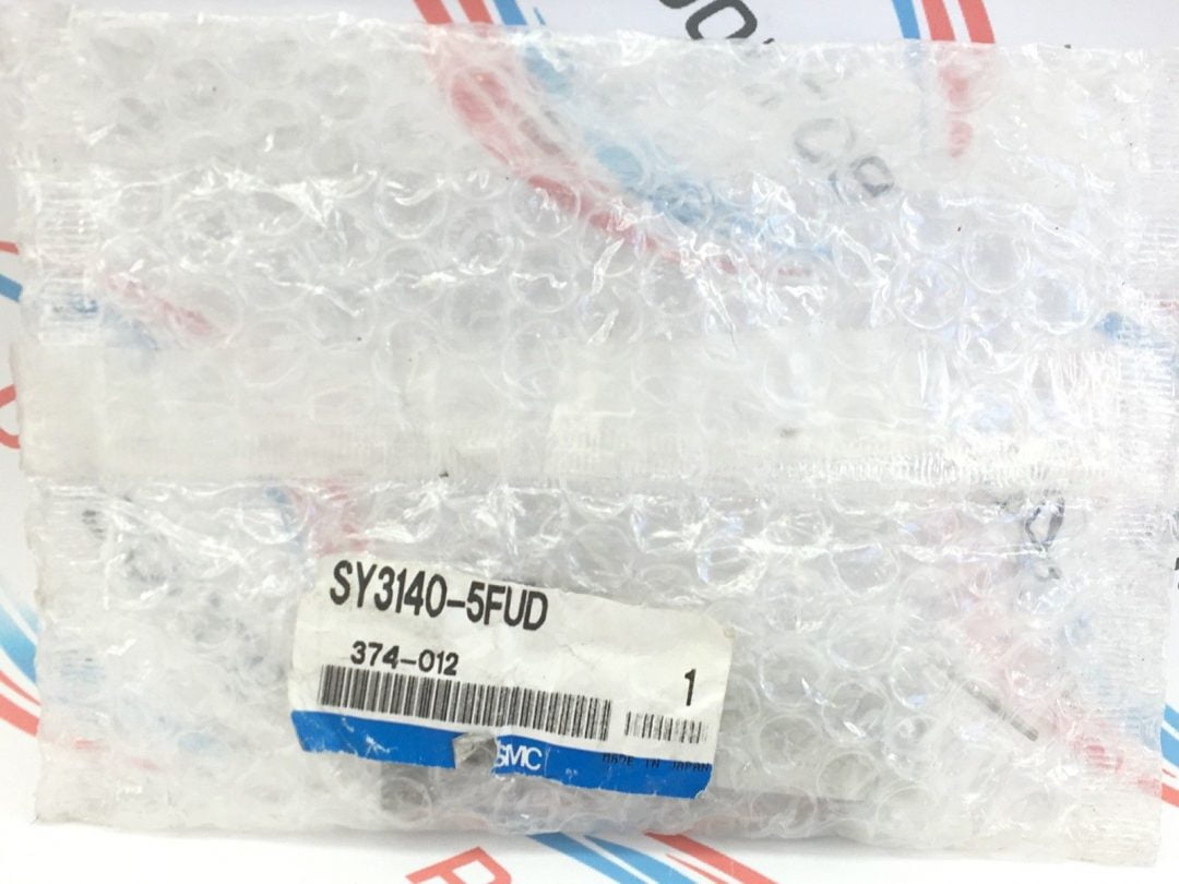 SMC SY3140-5FUD 24VDC INTERNAL PILOT PLUG-IN SOLENOID VALVE, 5-PORT, 2-POS,